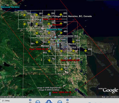Nanaimo BC puts the city on the map using Google Earth & Google Map ...