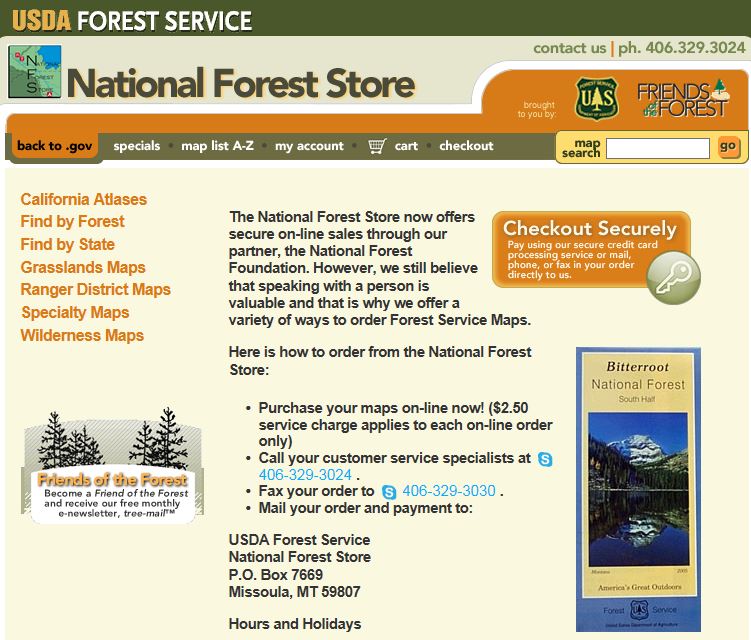 U.S. Forest Service Offers New Digital Maps for Mobile Devices - GIS ...